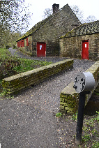 Porter Brook bridges in Sheffield